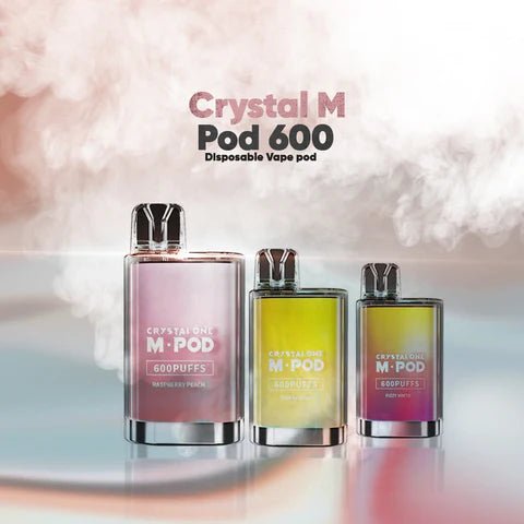 Crystal M Pod 600: The Epitome of Disposable Vape Innovation– Mcr Vape ...