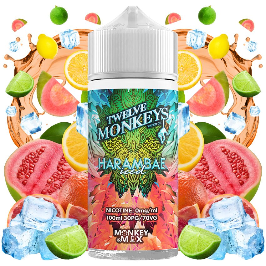 Twelve Monkeys 100ml E-Liquid - Mcr Vape Distro