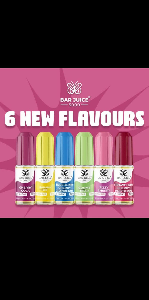 BAR JUICE 5000 - BLUEBERRY CHERRY CRANBERRY - 10ML [BOX OF 10] - Mcr ...